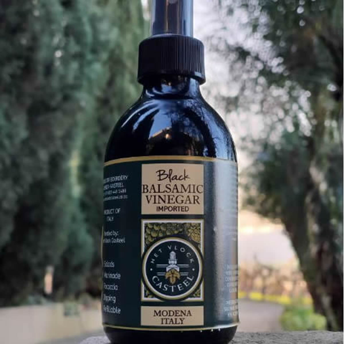 Black Balsamic Vinegar Spray Bottle 200ml – Het Vlock Casteel