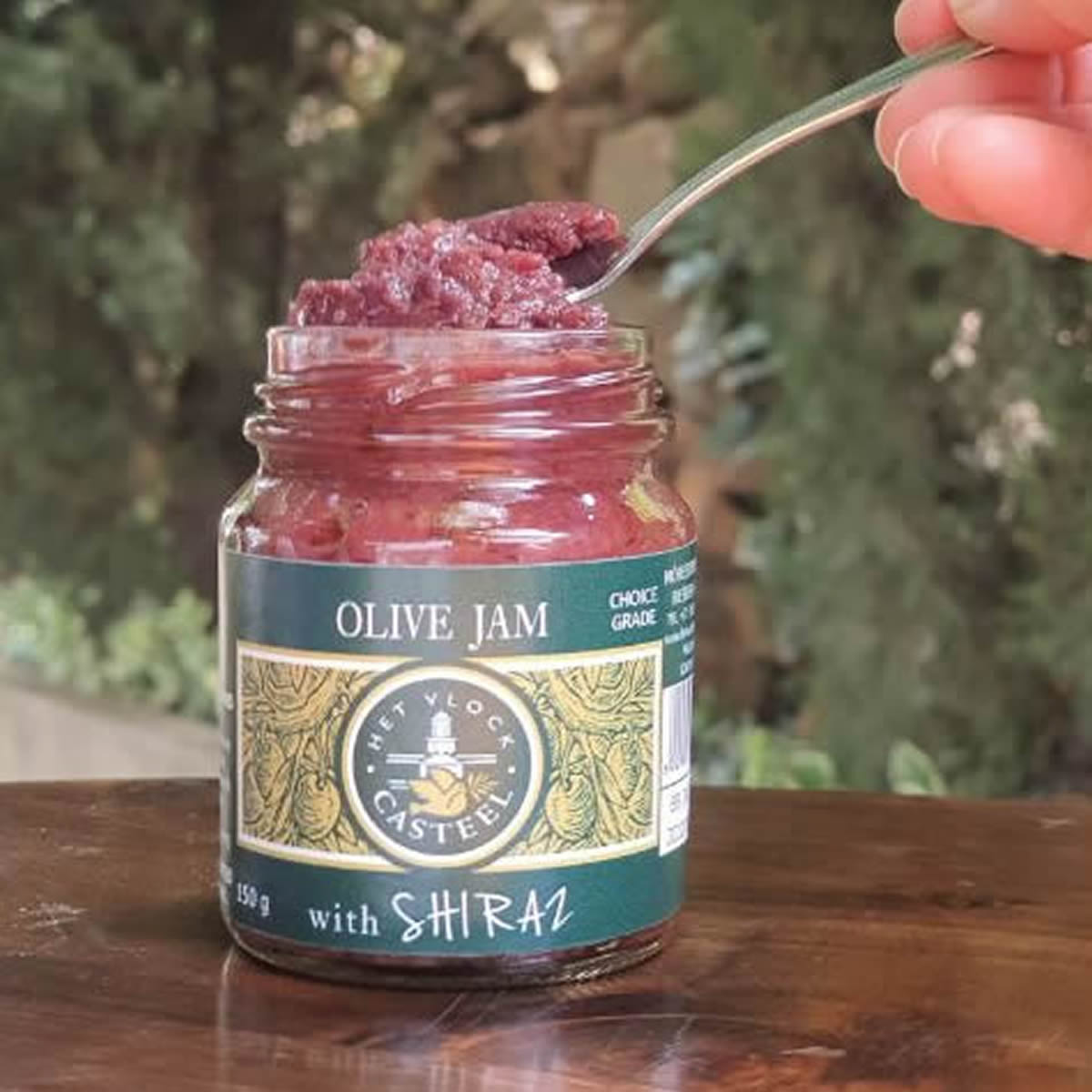 Olive Jam with Shiraz 150g – Het Vlock Casteel